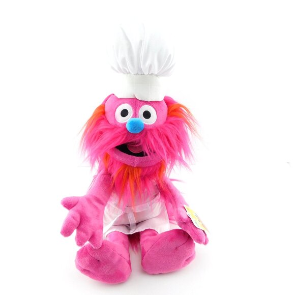 Sesame Street | Toys | New Large Gonger Pink Chef Plush Sesame Street ...